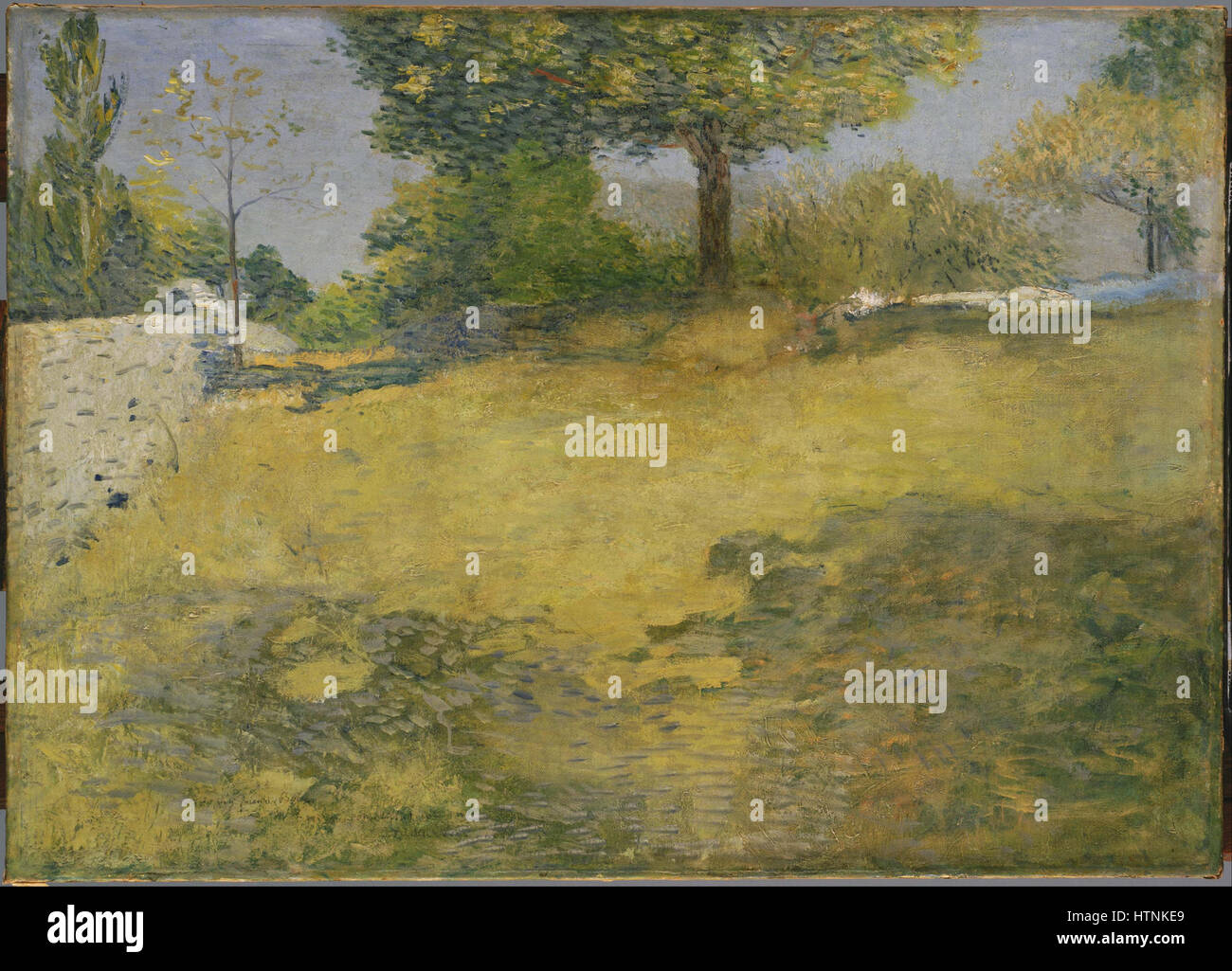 'The High Pasture' by Julian Alden Weir is an impressionistic landscape ...