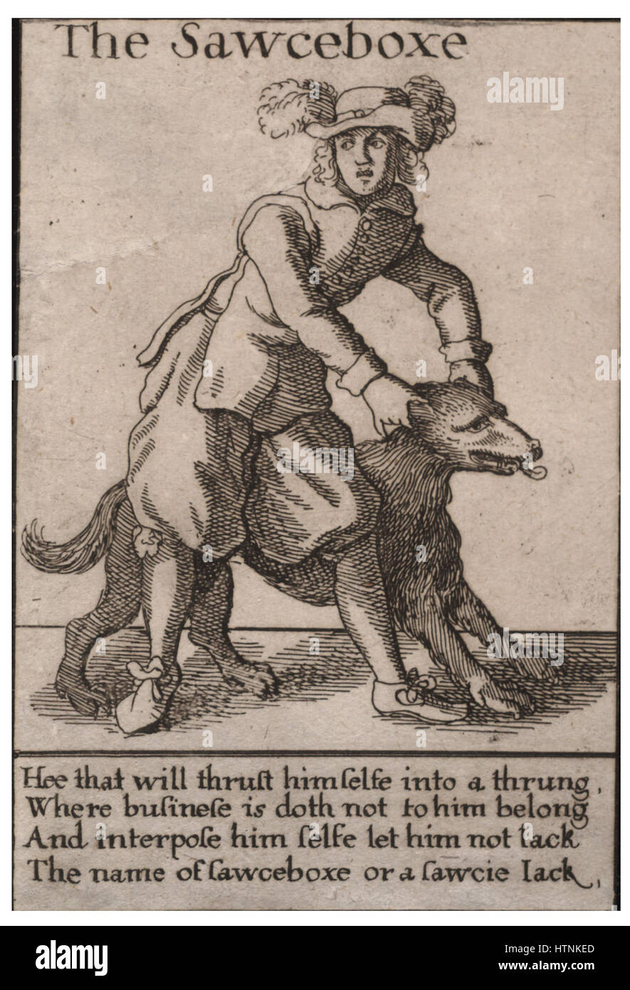 'A Pack of Knaves - The Sawceboxe' by Wenceslas Hollar is an engraving ...