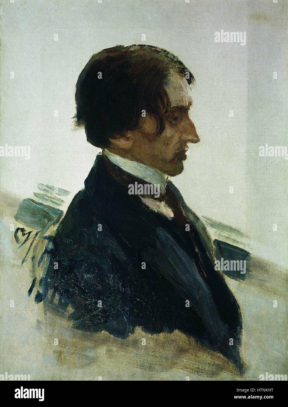 Isaak Brodsky by Ilya Repin (1910 Stock Photo - Alamy