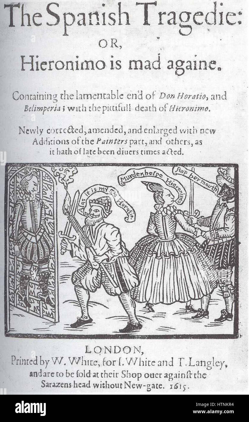 'The Spanish Tragedy' by Thomas Kyd is a landmark work in English ...