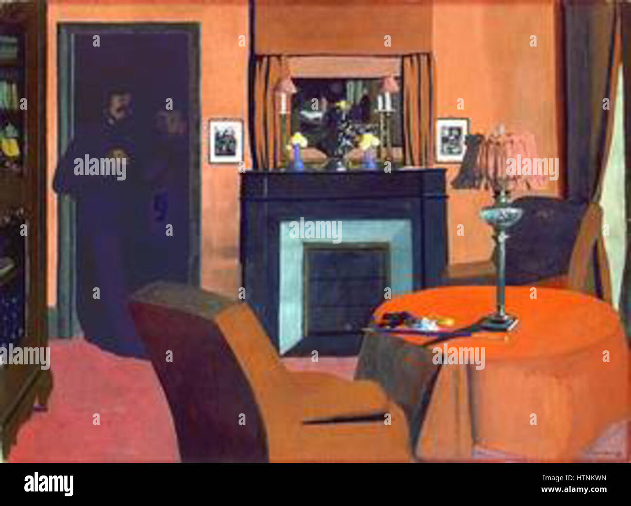 La Chambre rouge Stock Photo - Alamy