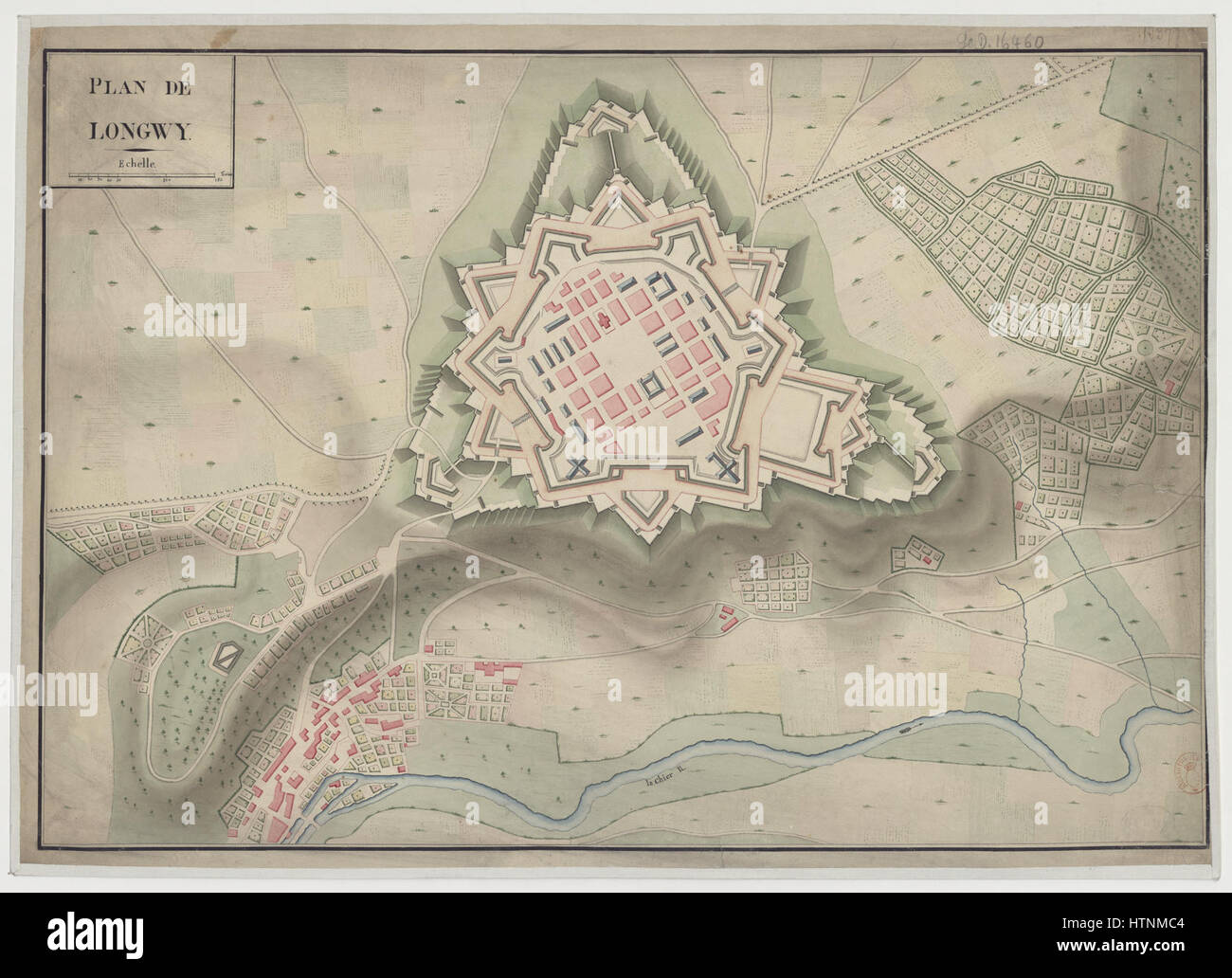 Plan de Longwy Stock Photo - Alamy
