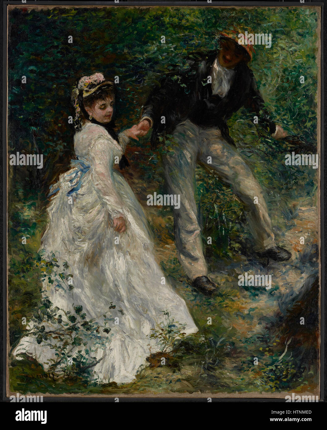 Pierre-Auguste Renoir (French - La Promenade - Google Art Project Stock ...