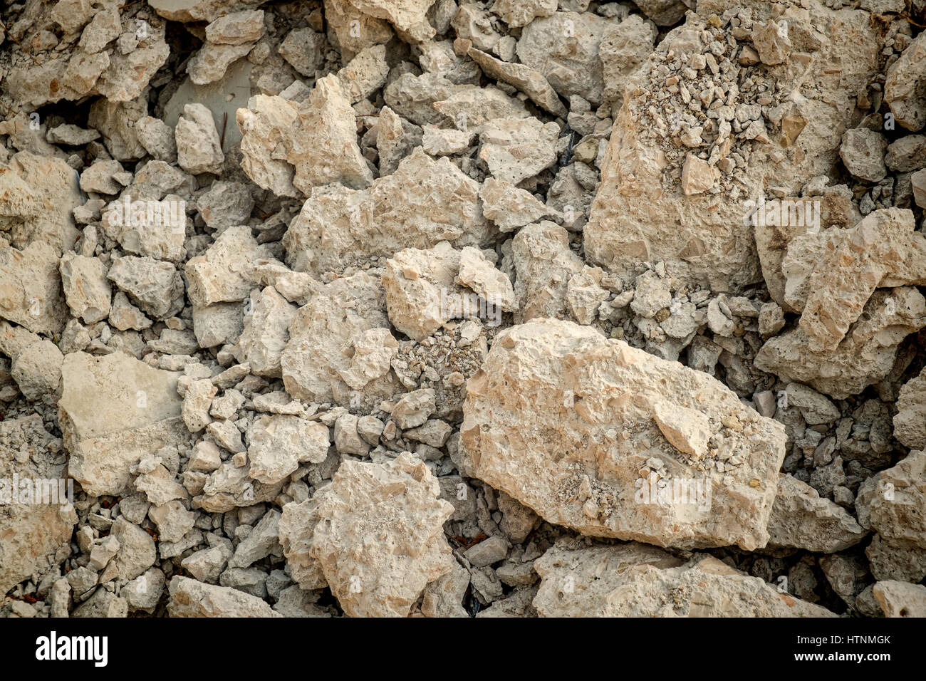 Full frame take of a heap of construction rubble Stock Photo - Alamy