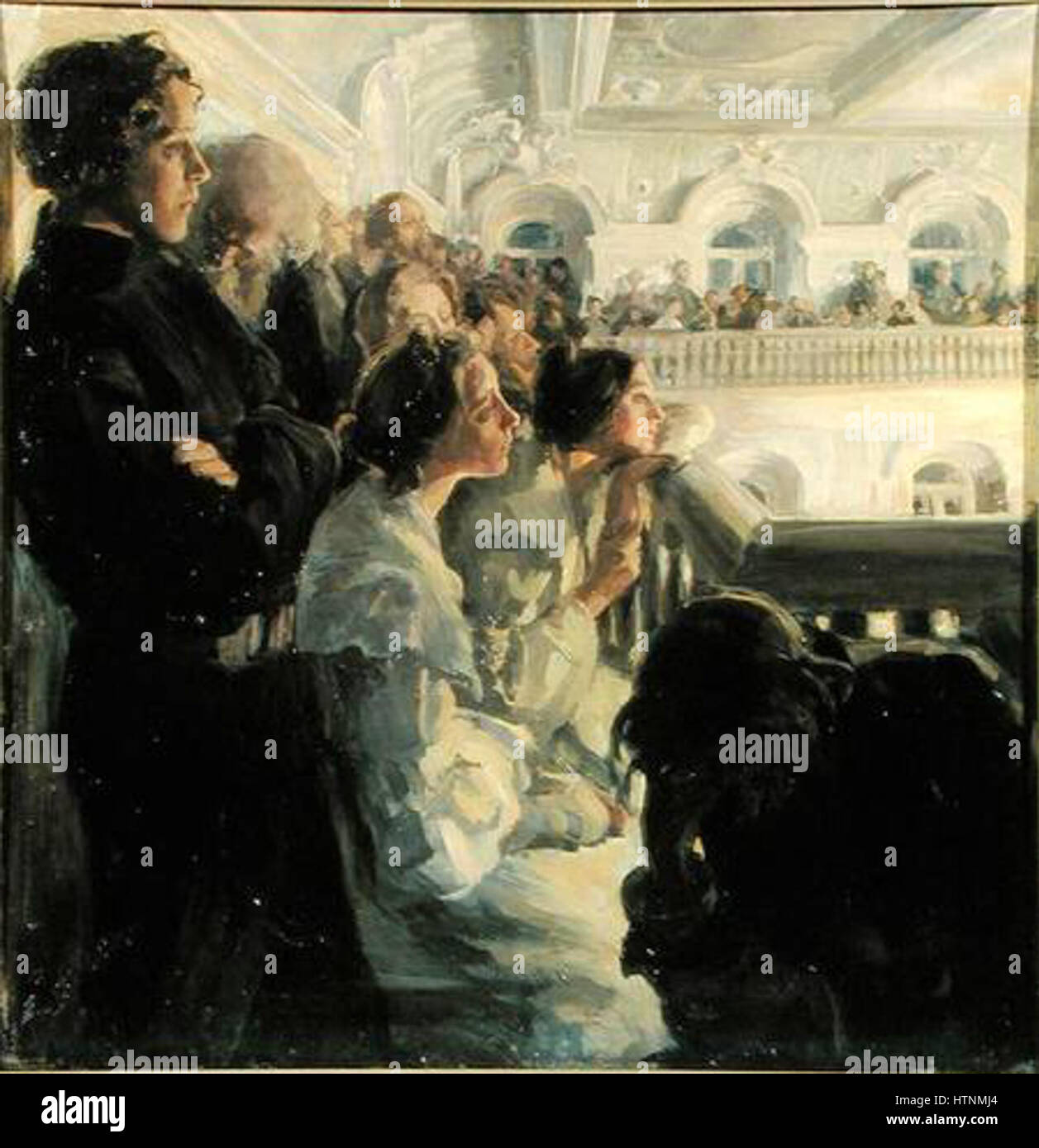 This painting represents Antonina Rzhevskaya, who was an important ...