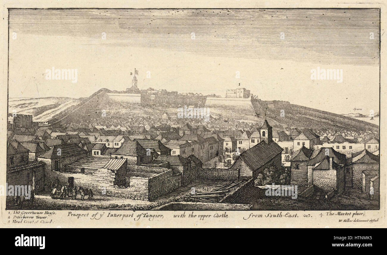 Wenceslas Hollar’s 'Prospect of the Inner Part of Tangier' (State 1) is ...