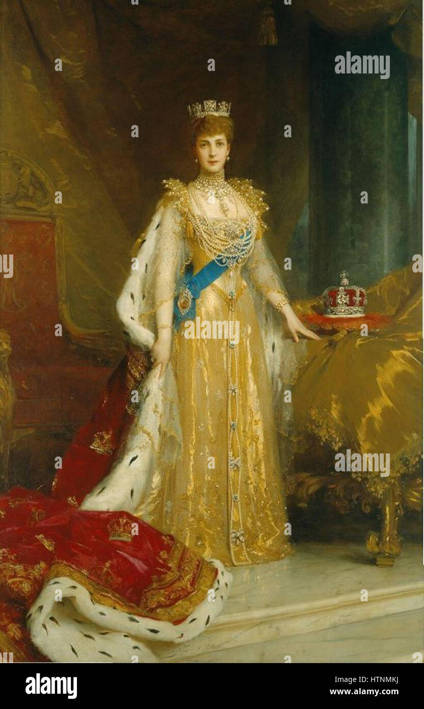 Queen alexandra king edward vii hi-res stock photography and images - Alamy