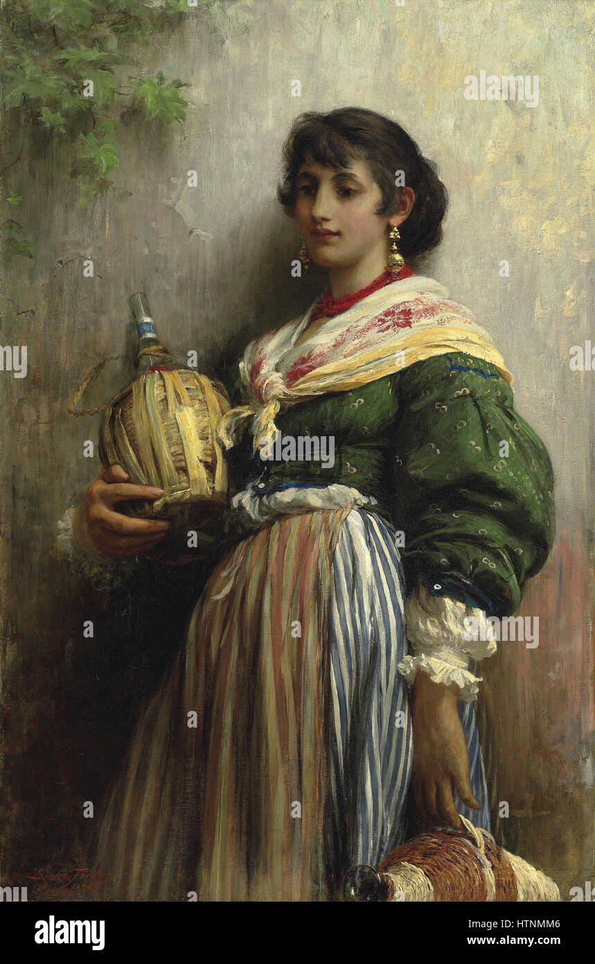 Sir Samuel Luke Fildes's painting of Rosa Siega, a portrait from the ...