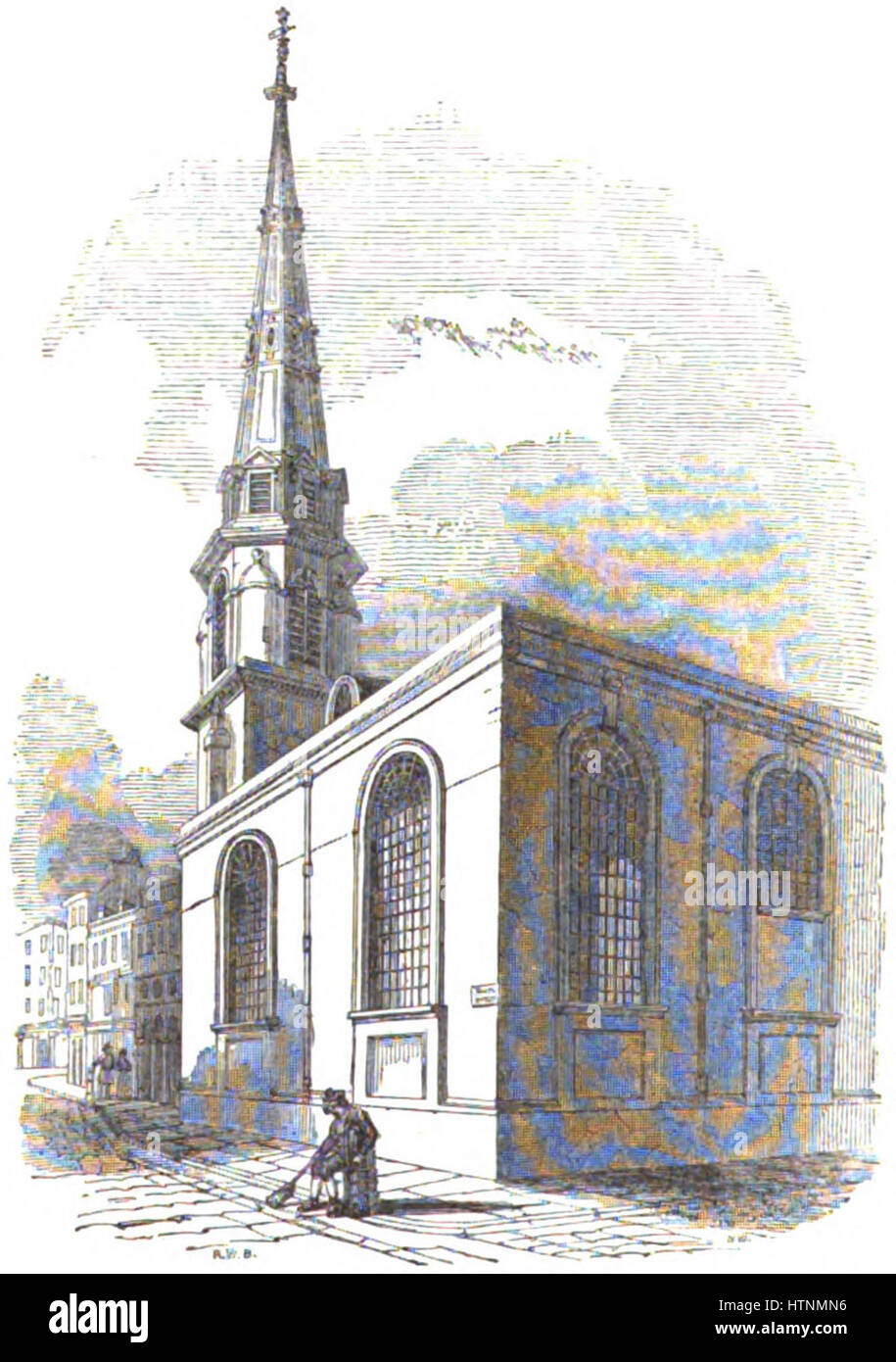 *St. Antholin* by Godwin is a painting depicting the religious figure ...