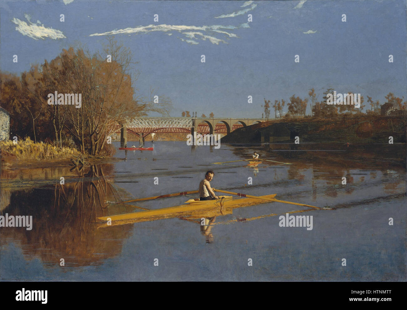 Max schmitt thomas eakins hi-res stock photography and images - Alamy