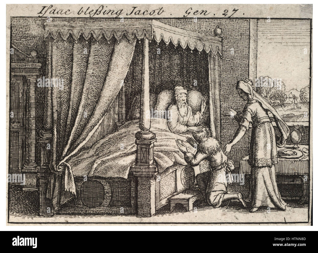 Isaac blessing jacob history High Resolution Stock Photography and ...