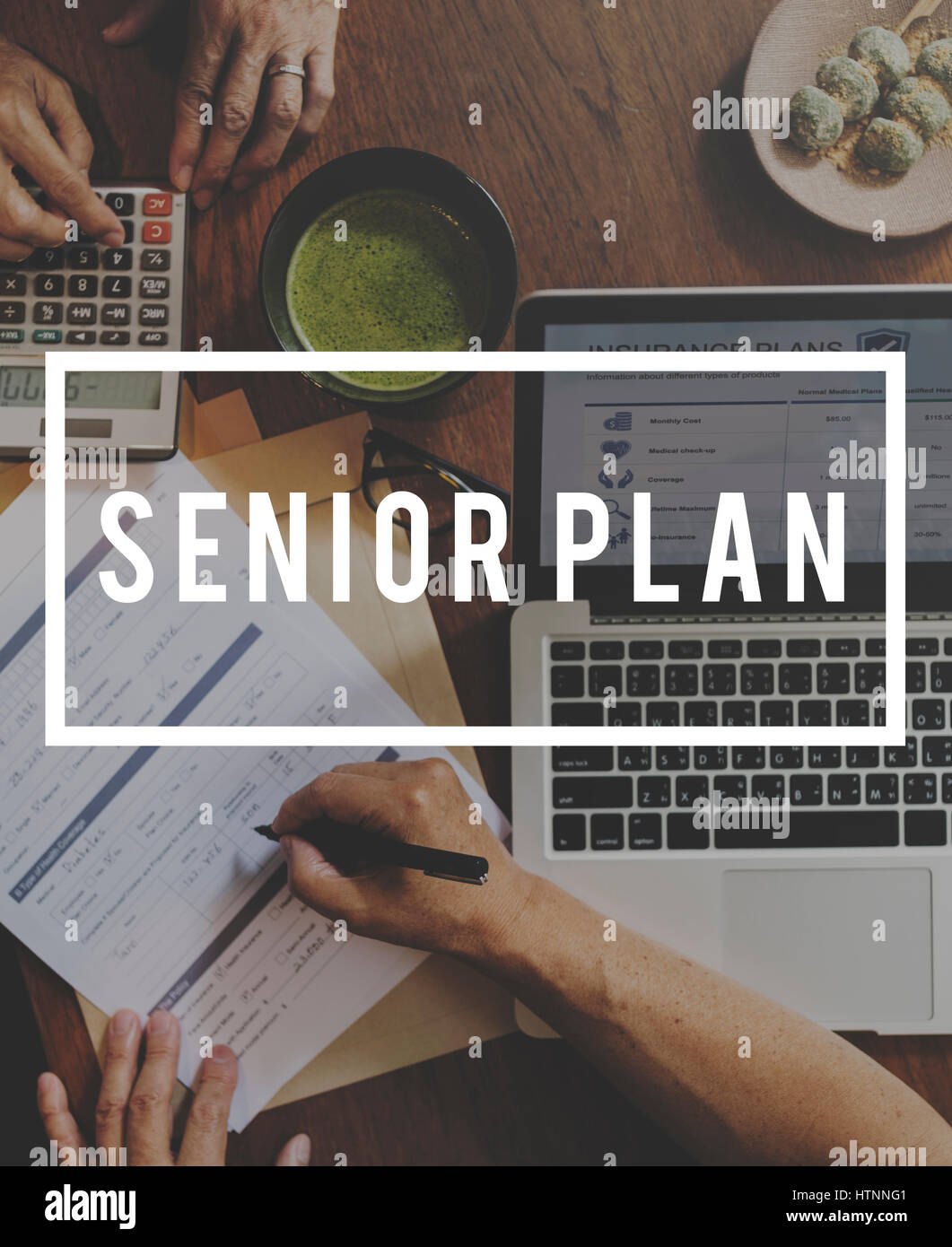 Retirenment Plan Senior Adult Concept Stock Photo - Alamy