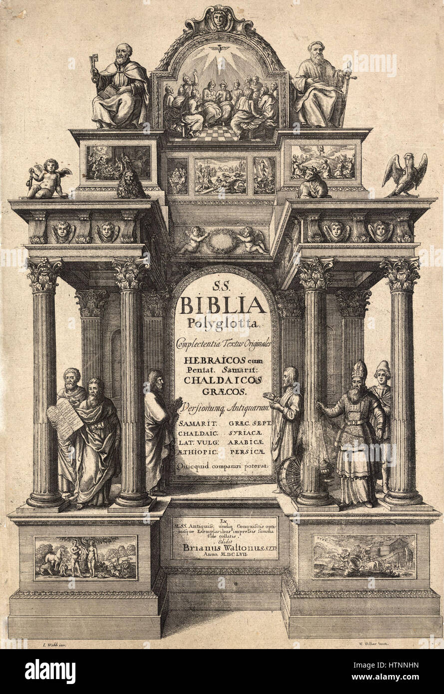 Polyglot bible hi-res stock photography and images - Alamy