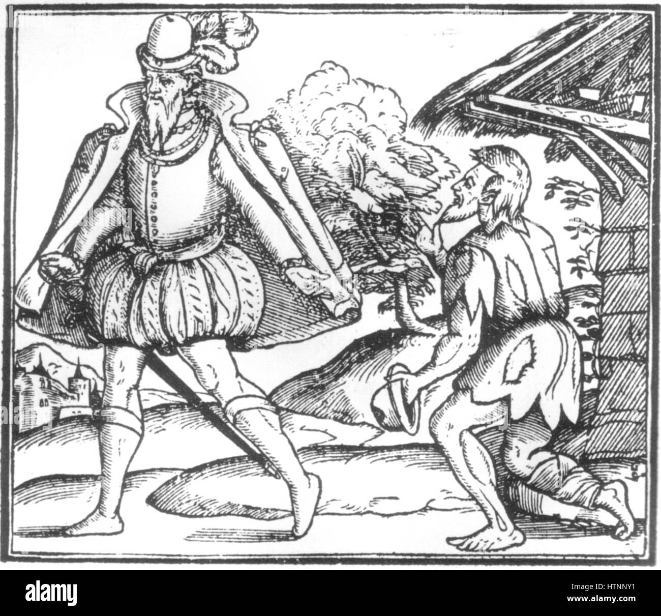 Beggar art Black and White Stock Photos & Images - Alamy