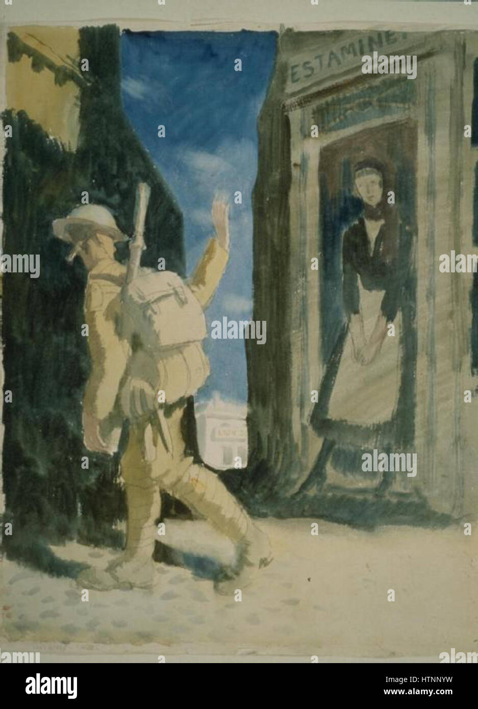 William orpen painting hi-res stock photography and images - Alamy