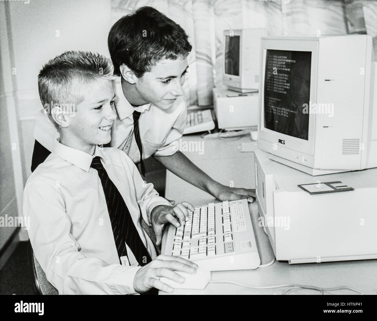 1980s school computer hi-res stock photography and images - Alamy