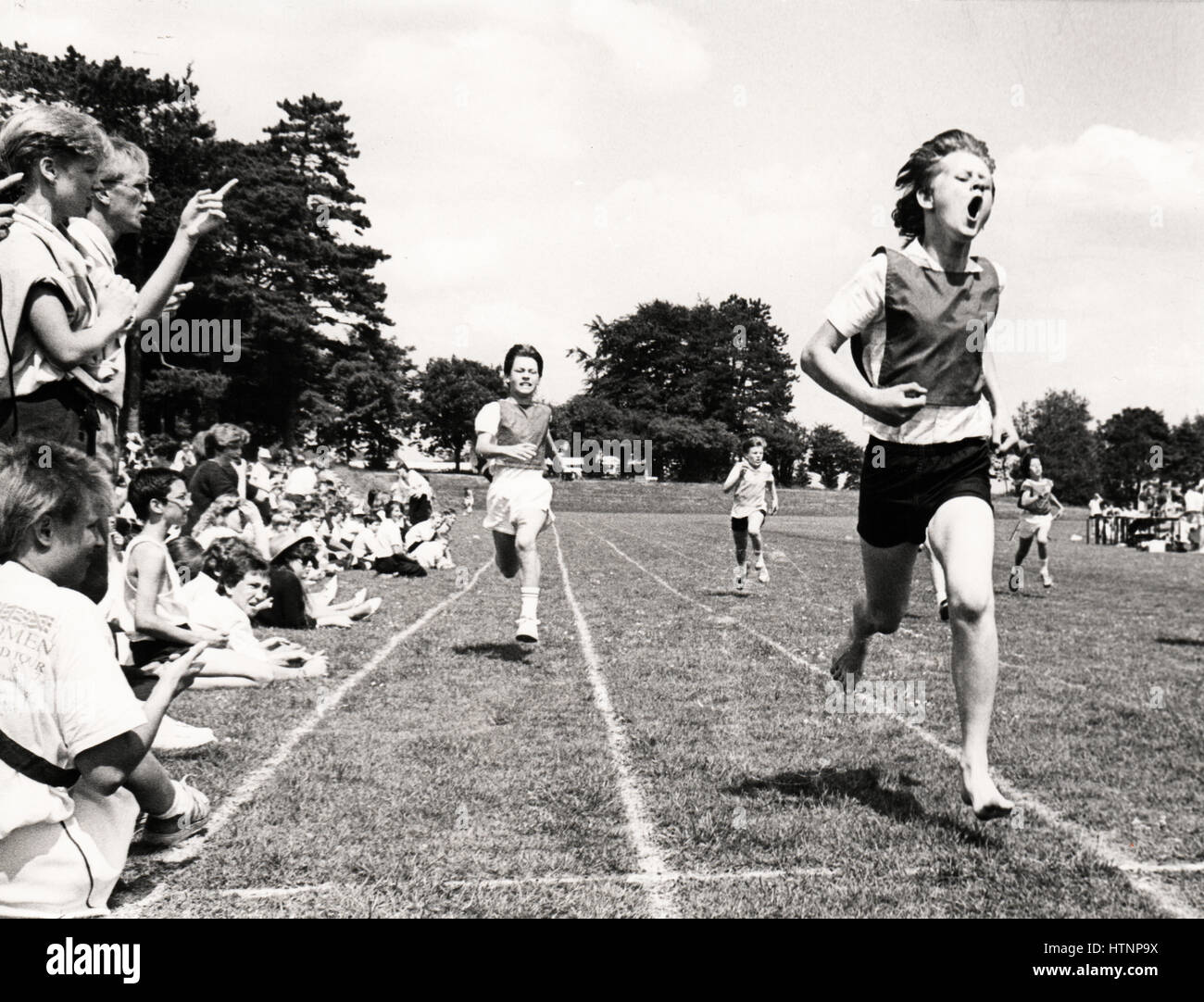 Archive image - Sports day at Uckfield Comprehensive School ...