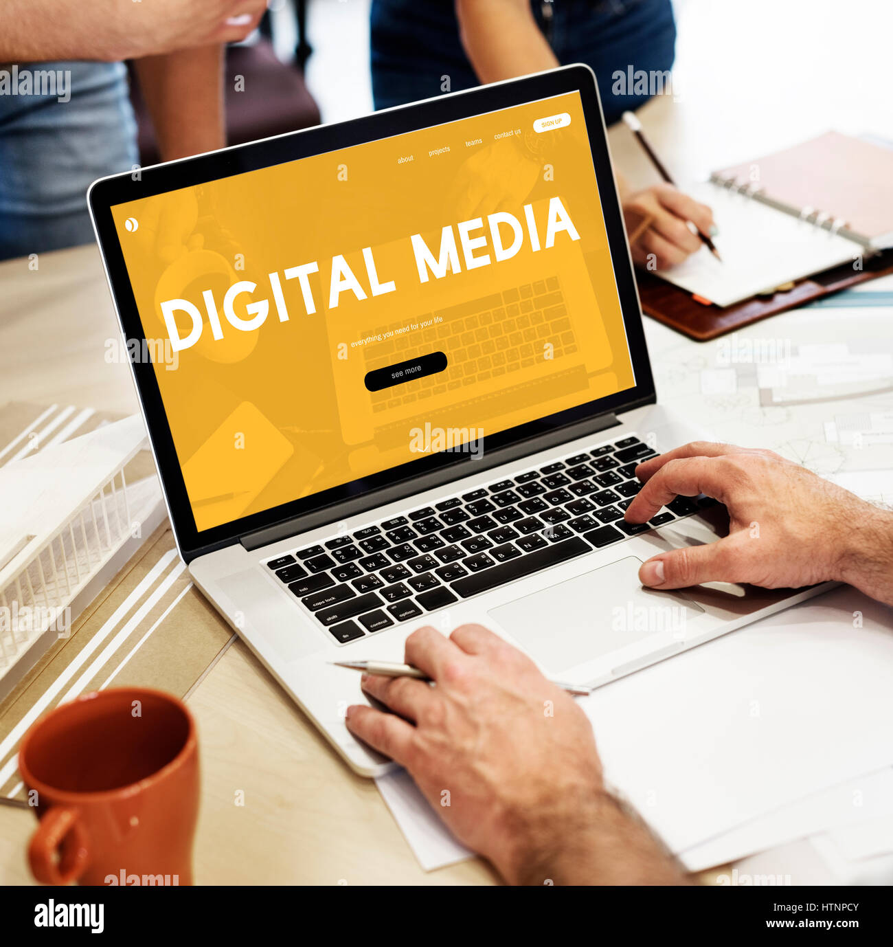Internet Technology Social Media Concept Stock Photo - Alamy