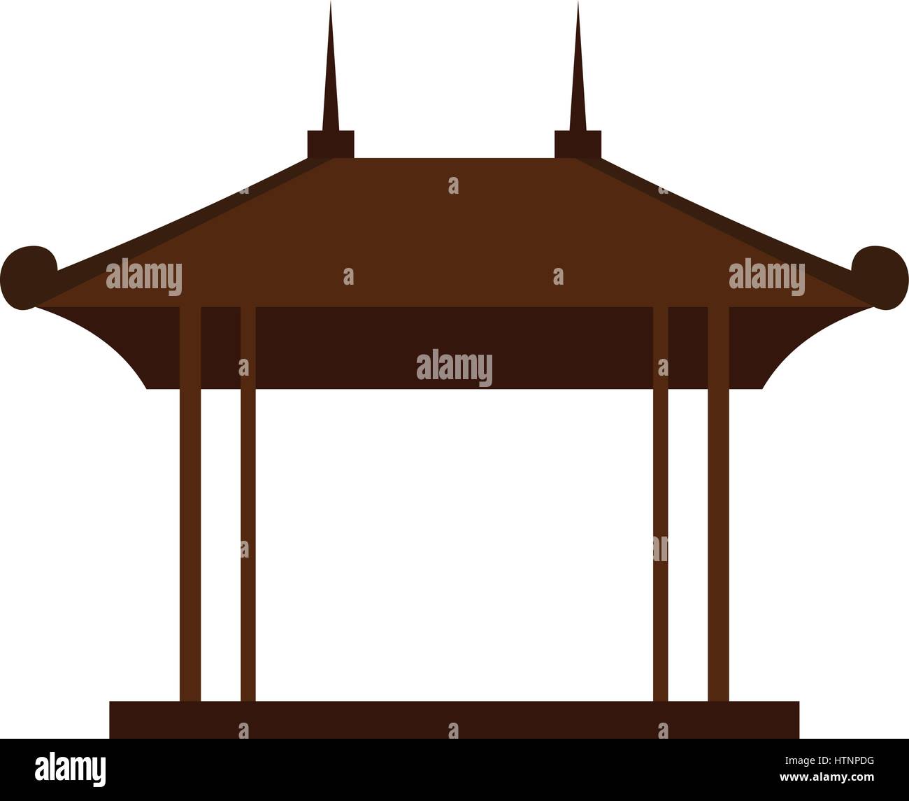 Bora bora bungalow beach Stock Vector Images - Alamy