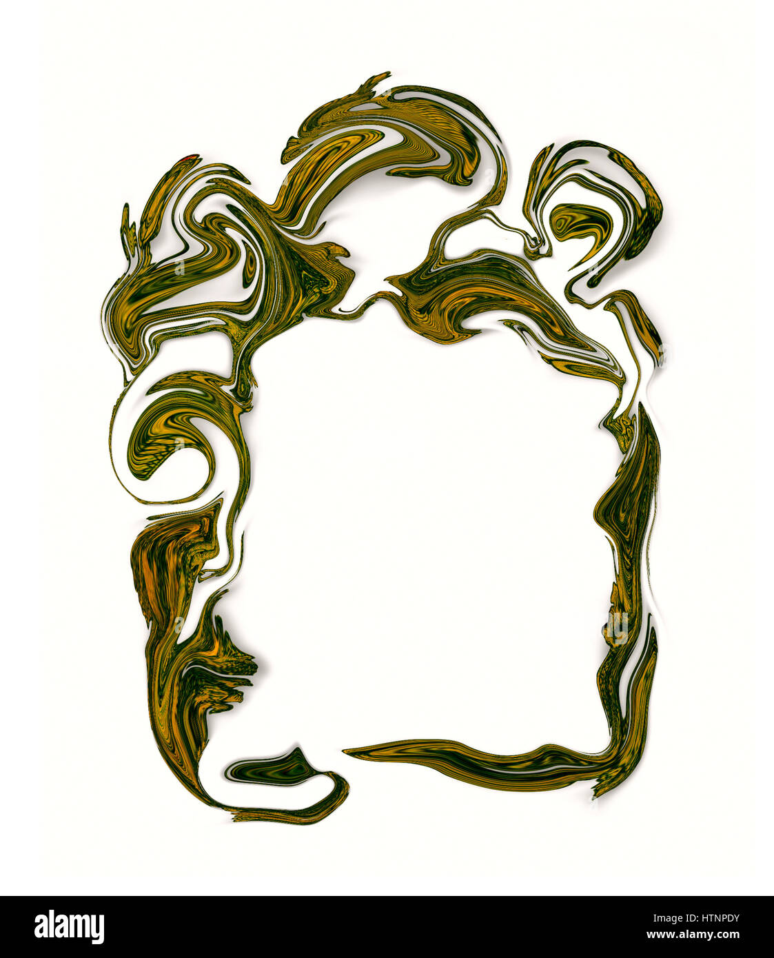 The abstract art illustrative Frame Stock Photo - Alamy