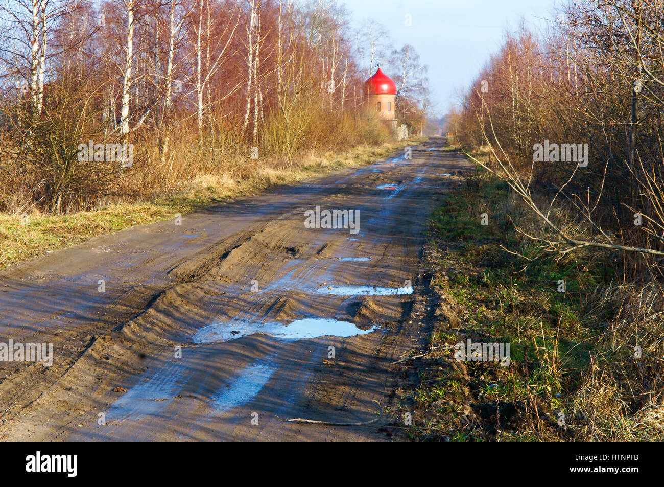 Rural rutted road hi-res stock photography and images - Alamy