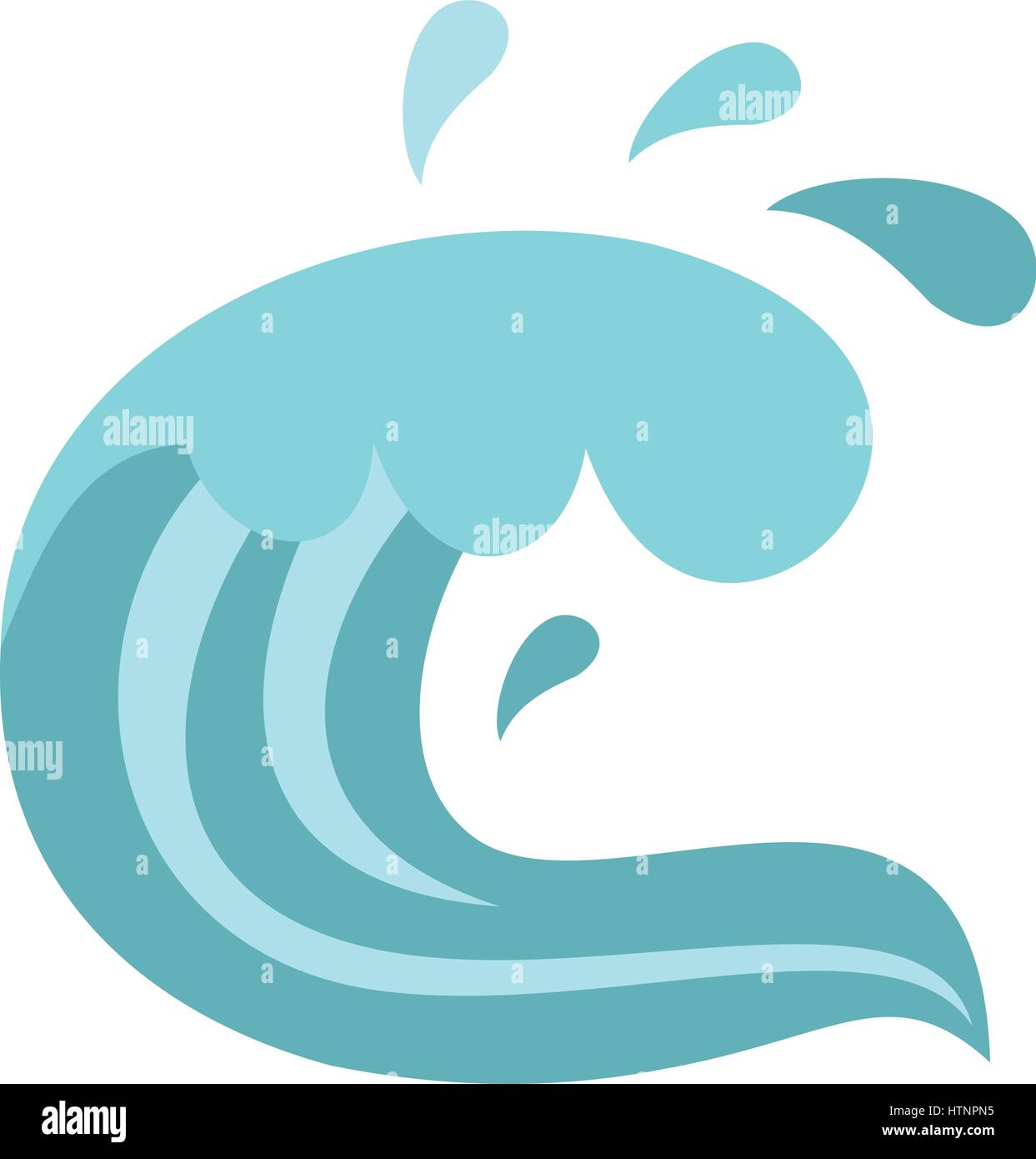 Sea icon, cartoon style Stock Vector Image & Art - Alamy