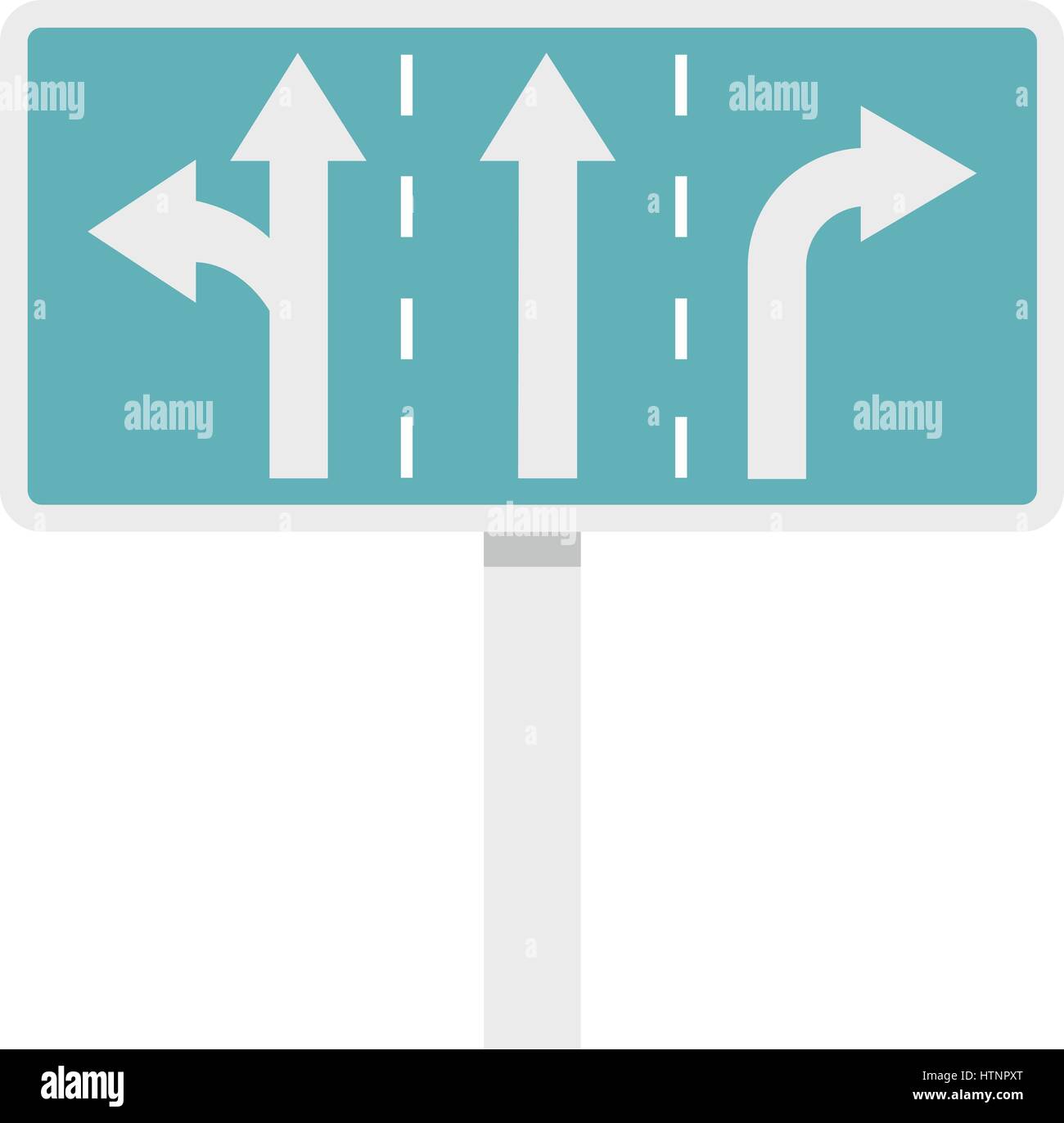 Motorway road signage Stock Vector Images - Alamy