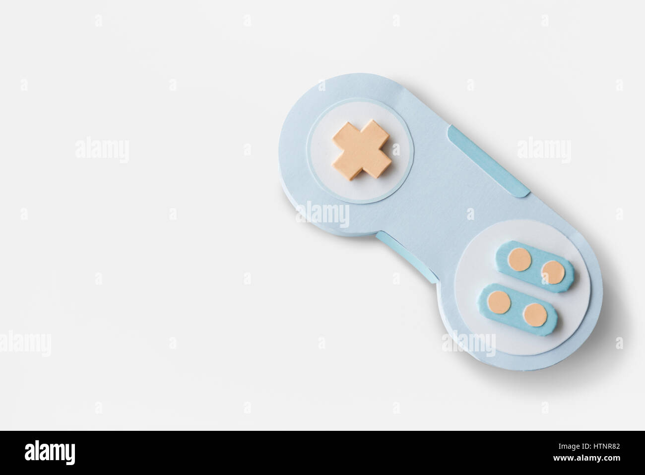Game Controller Analog Videogame Entertainment Stock Photo - Alamy