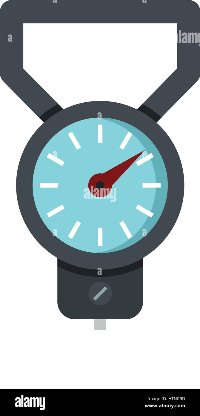 Spring scale icon, flat style Stock Vector Image & Art - Alamy