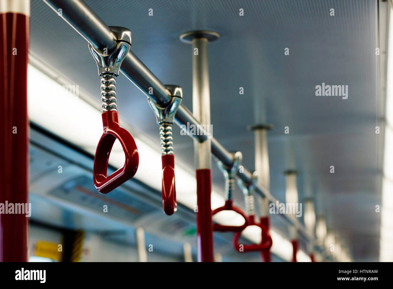 Bus hand rail hi-res stock photography and images - Alamy