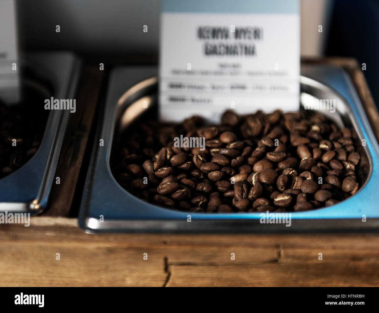 Roasted Coffee Bean Table Concept Stock Photo - Alamy