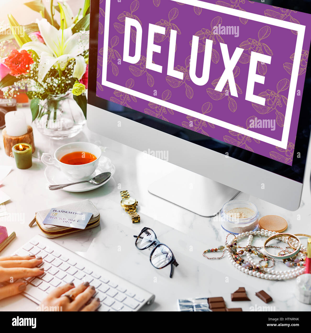 Deluxe Superior Luxurious Exclusive Quality Stock Photo - Alamy