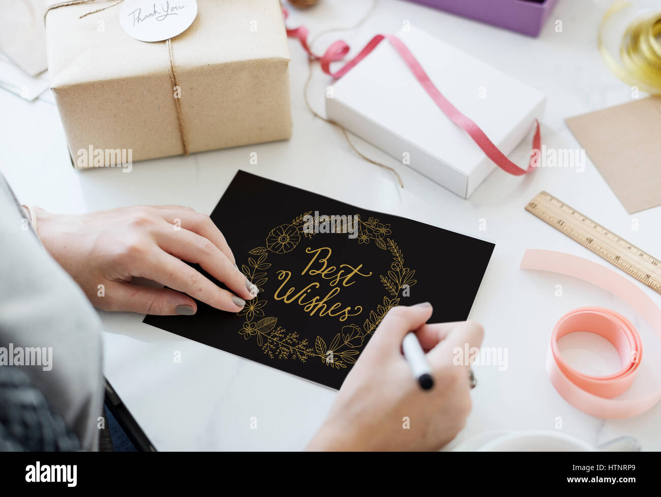 Best cards for wishes hi-res stock photography and images - Alamy