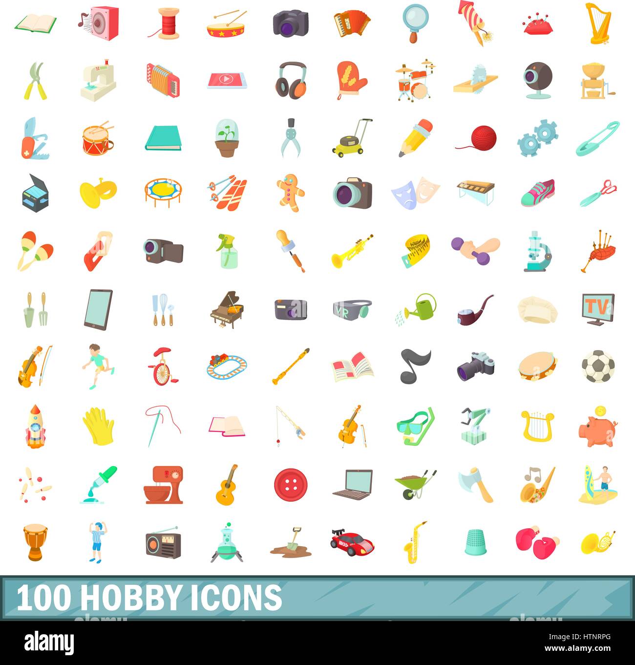 100 hobby icons set, cartoon style Stock Vector Image & Art - Alamy 100 hobby icons set, cartoon style Stock Vector Image & Art - Alamy