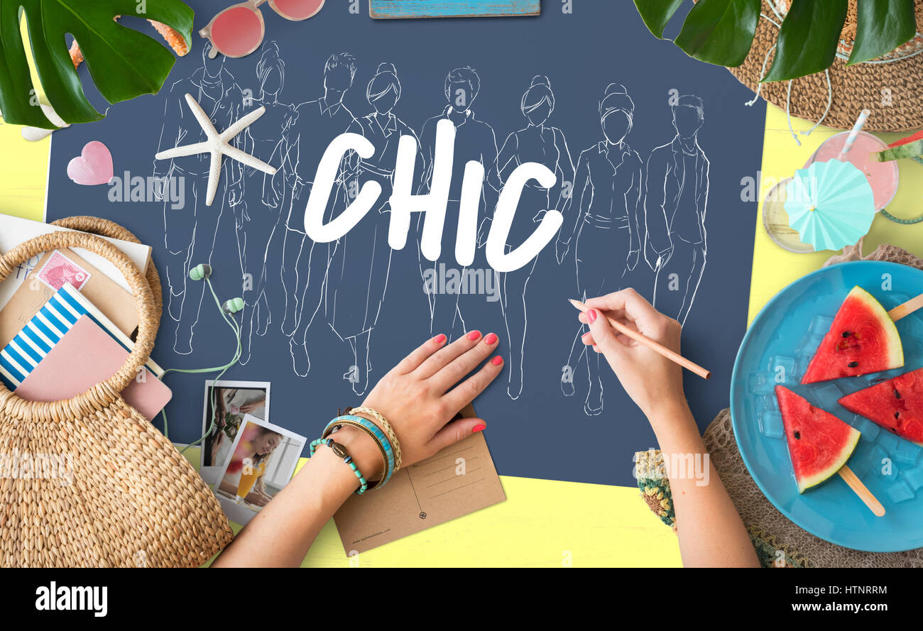 Style Fashion Design Trends Creativity Stock Photo - Alamy