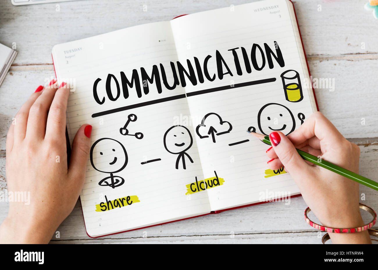 Global Communications Connection Social Media Networking Concept Stock ...