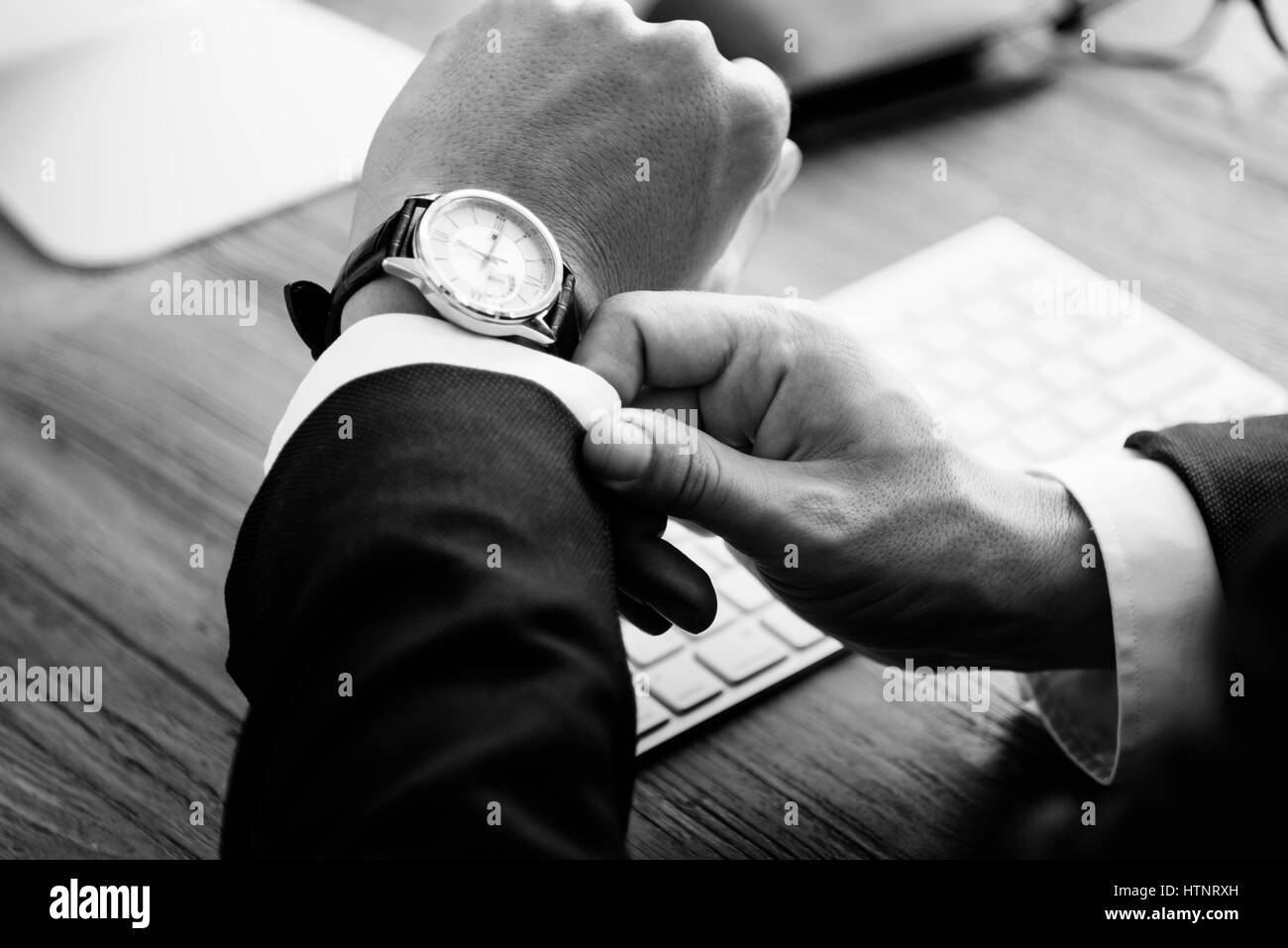 Thinking big business concept Black and White Stock Photos & Images - Alamy