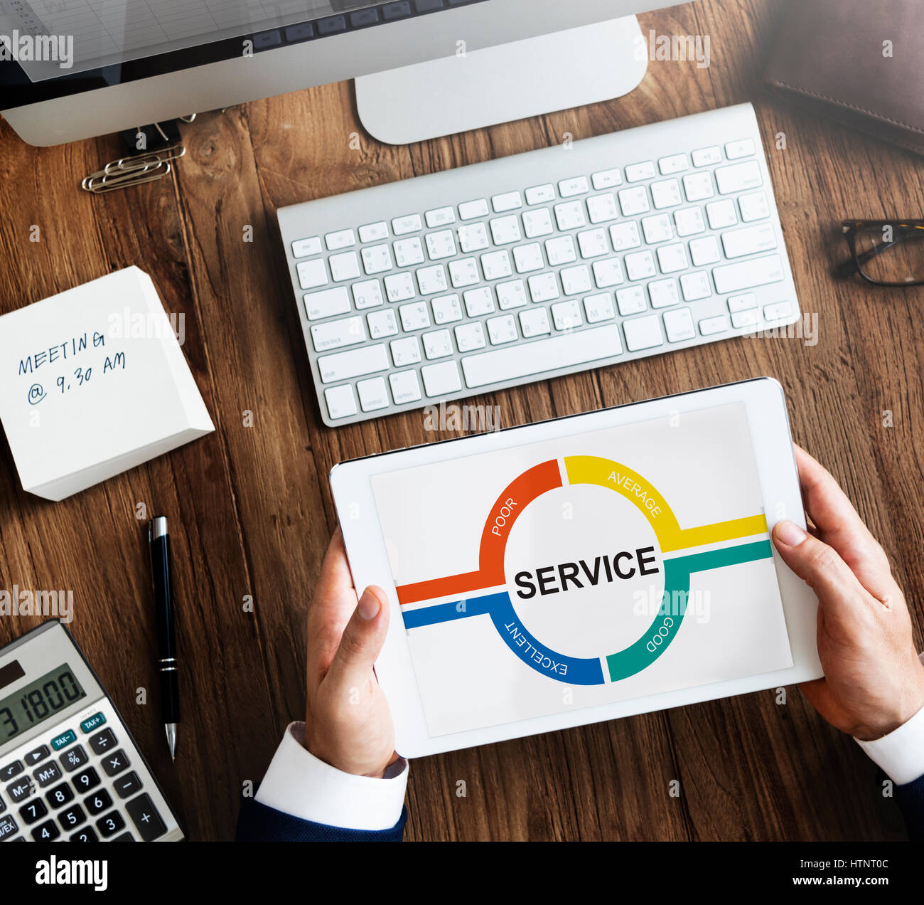 Customer Service Feedback Comment Graphic Concept Stock Photo - Alamy