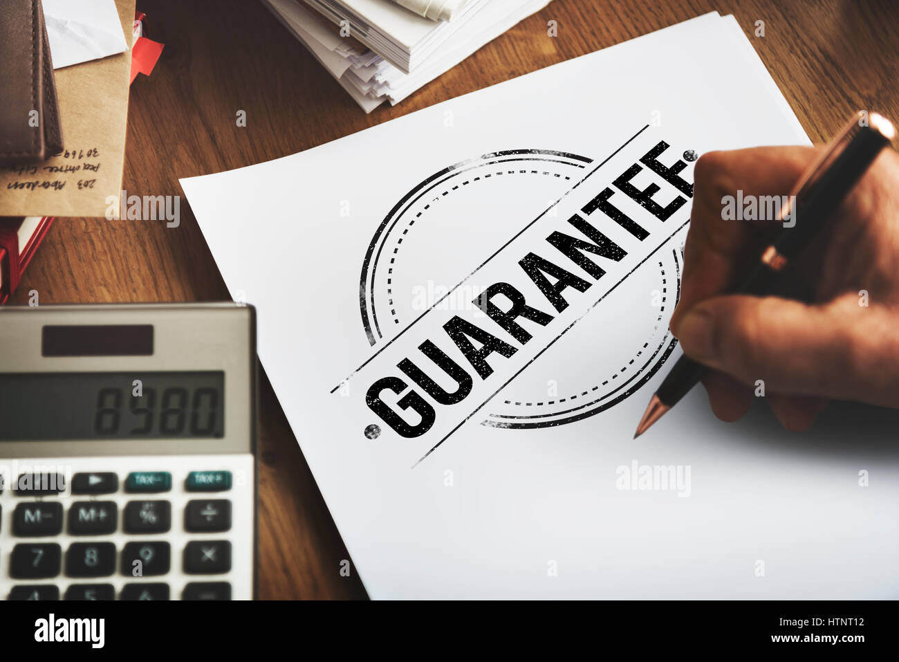 Guarantee Approved Authorized Certified Concept Stock Photo - Alamy