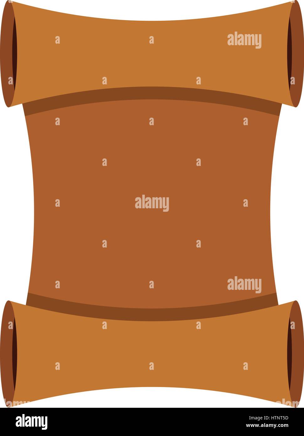 Scroll icon, flat style Stock Vector Image & Art - Alamy