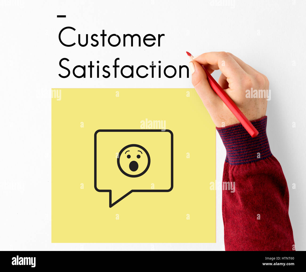 Evaluation Customer Satisfaction Service Review Stock Photo - Alamy