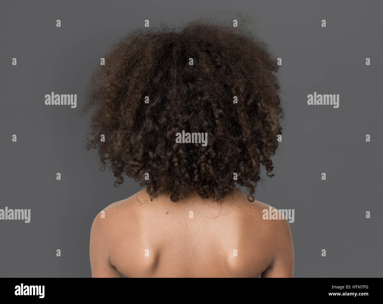 Young Boy Bare Back Shoot Stock Photo - Alamy