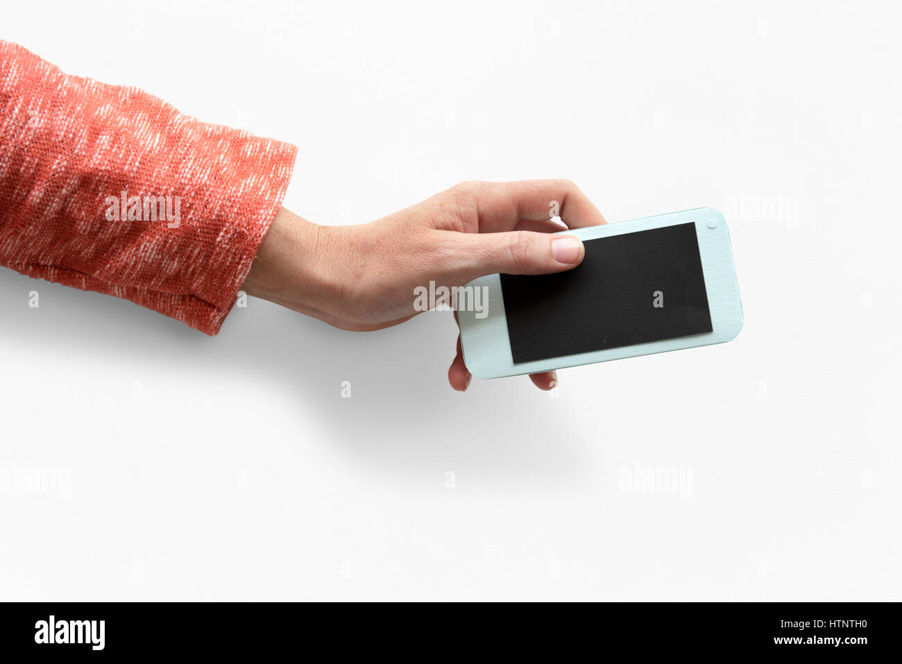 Studio Hands Shoot Holding Objects Stock Photo - Alamy
