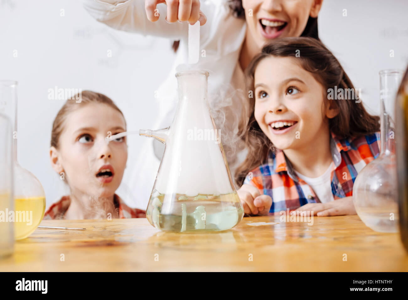 Exited girls hi-res stock photography and images - Alamy