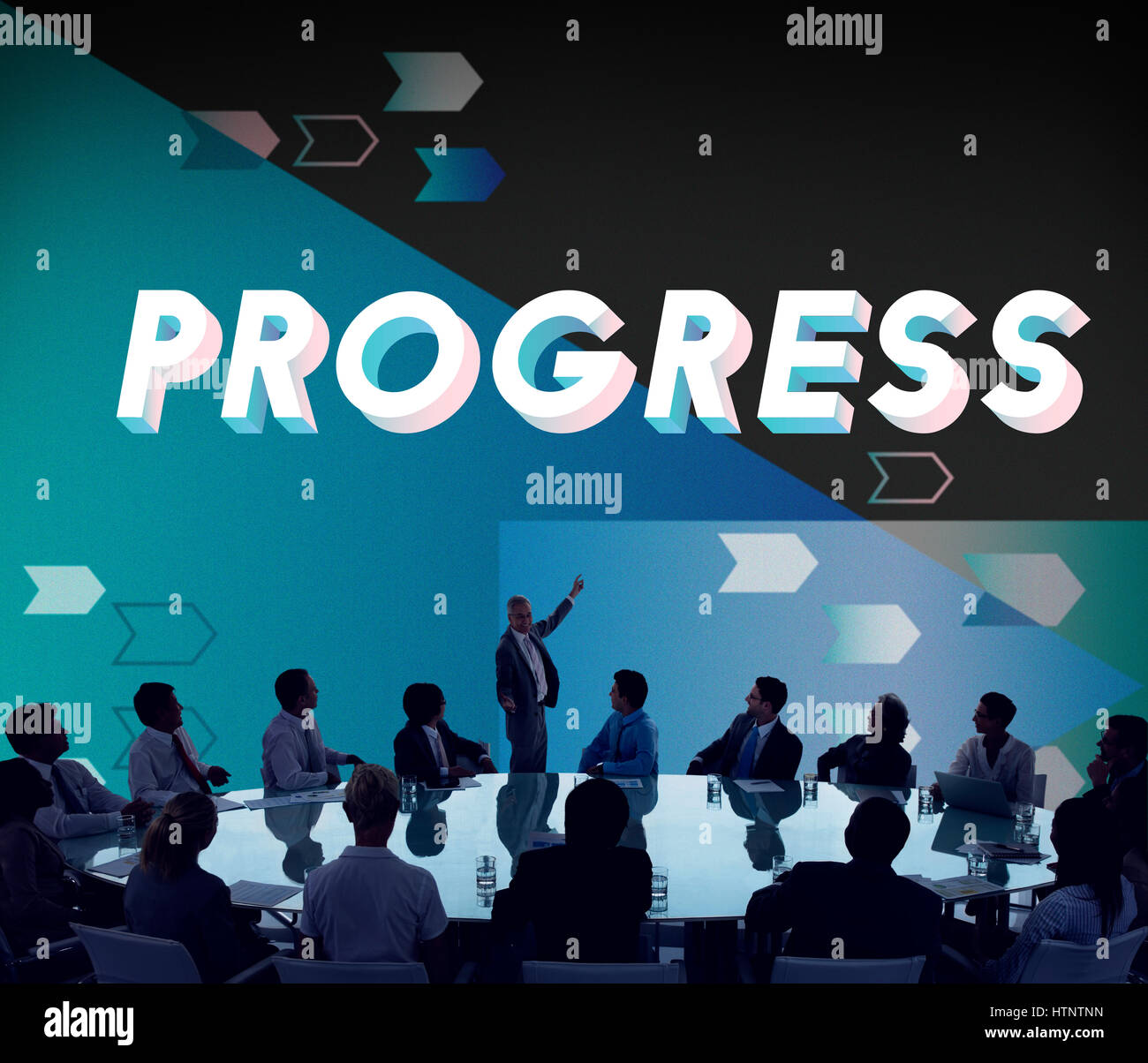 Strategy Progress Efficiency Teamwork Concept Stock Photo - Alamy