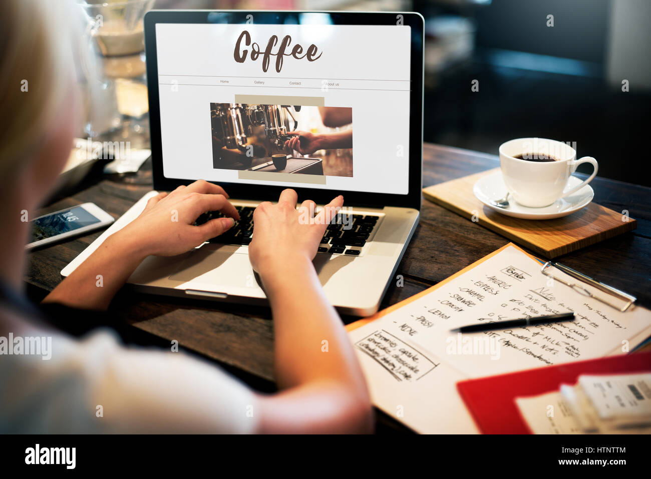 Coffee Time Break Cafe Leisure Relaxation Stock Photo - Alamy