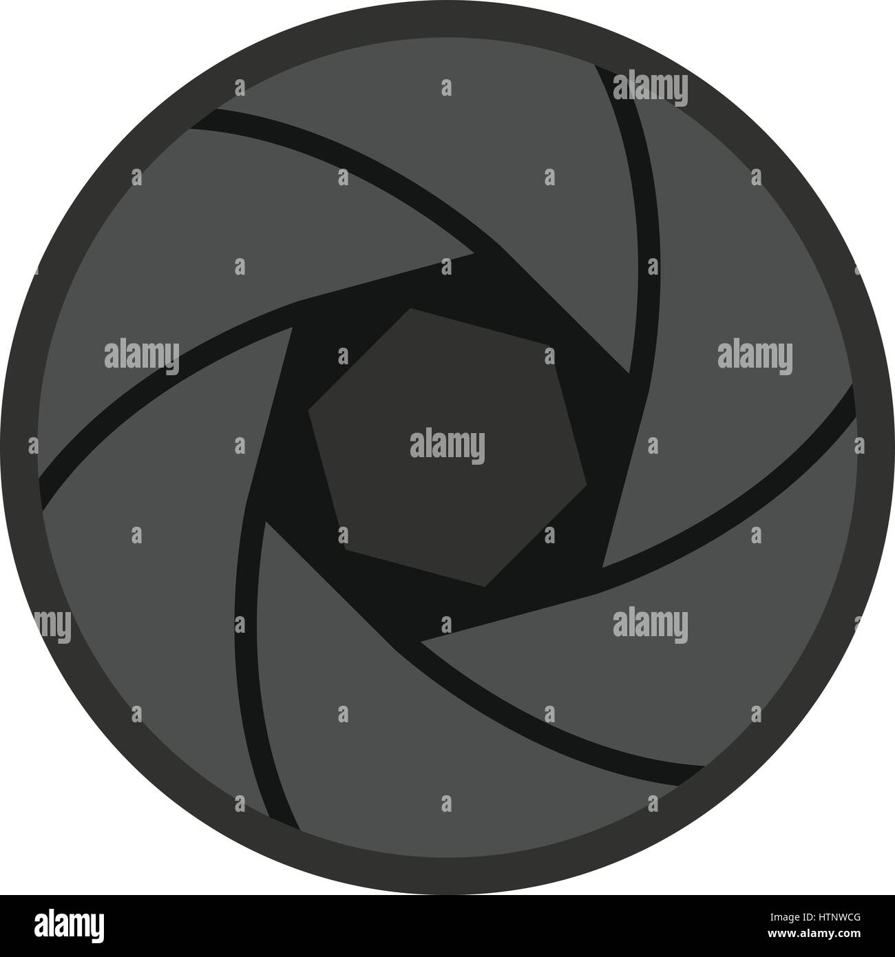 Professional objective icon, flat style Stock Vector Image & Art - Alamy