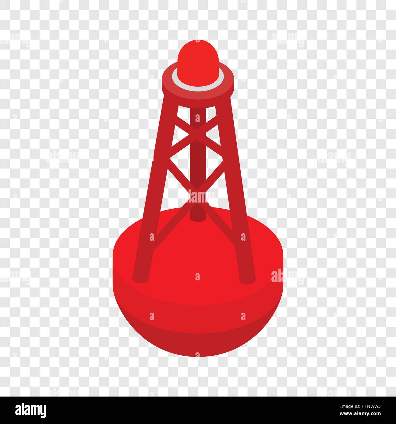 Marine buoy isometric icon Stock Vector Image & Art - Alamy