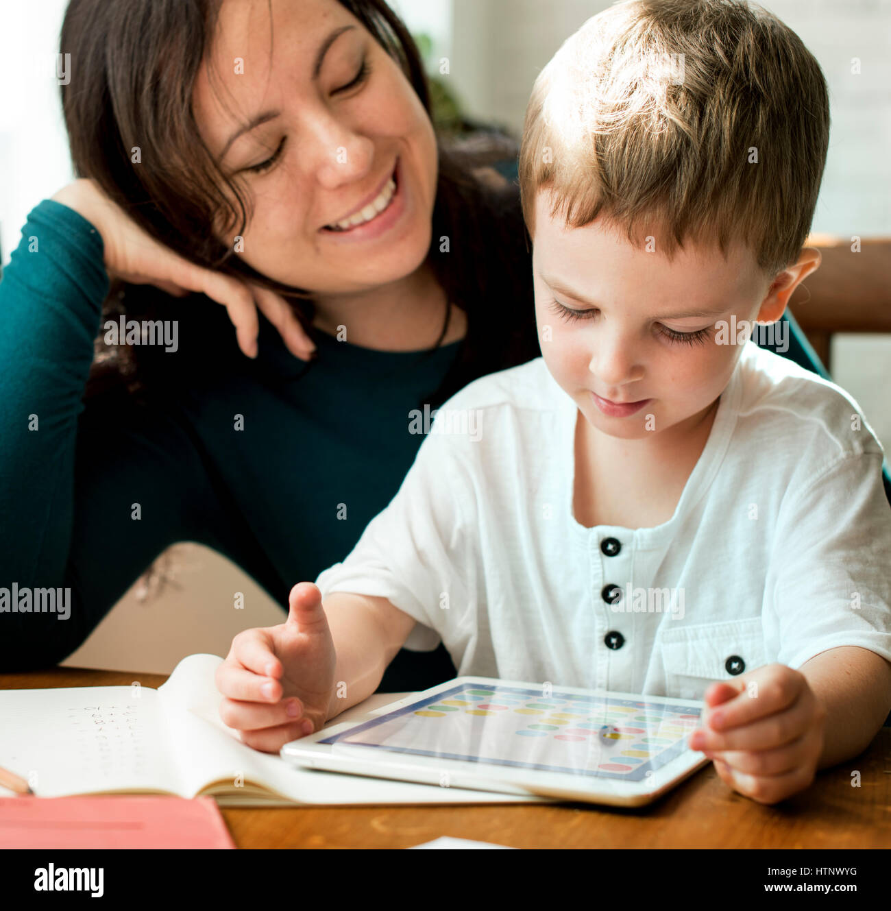Family People Feelings Expression Background Stock Photo - Alamy