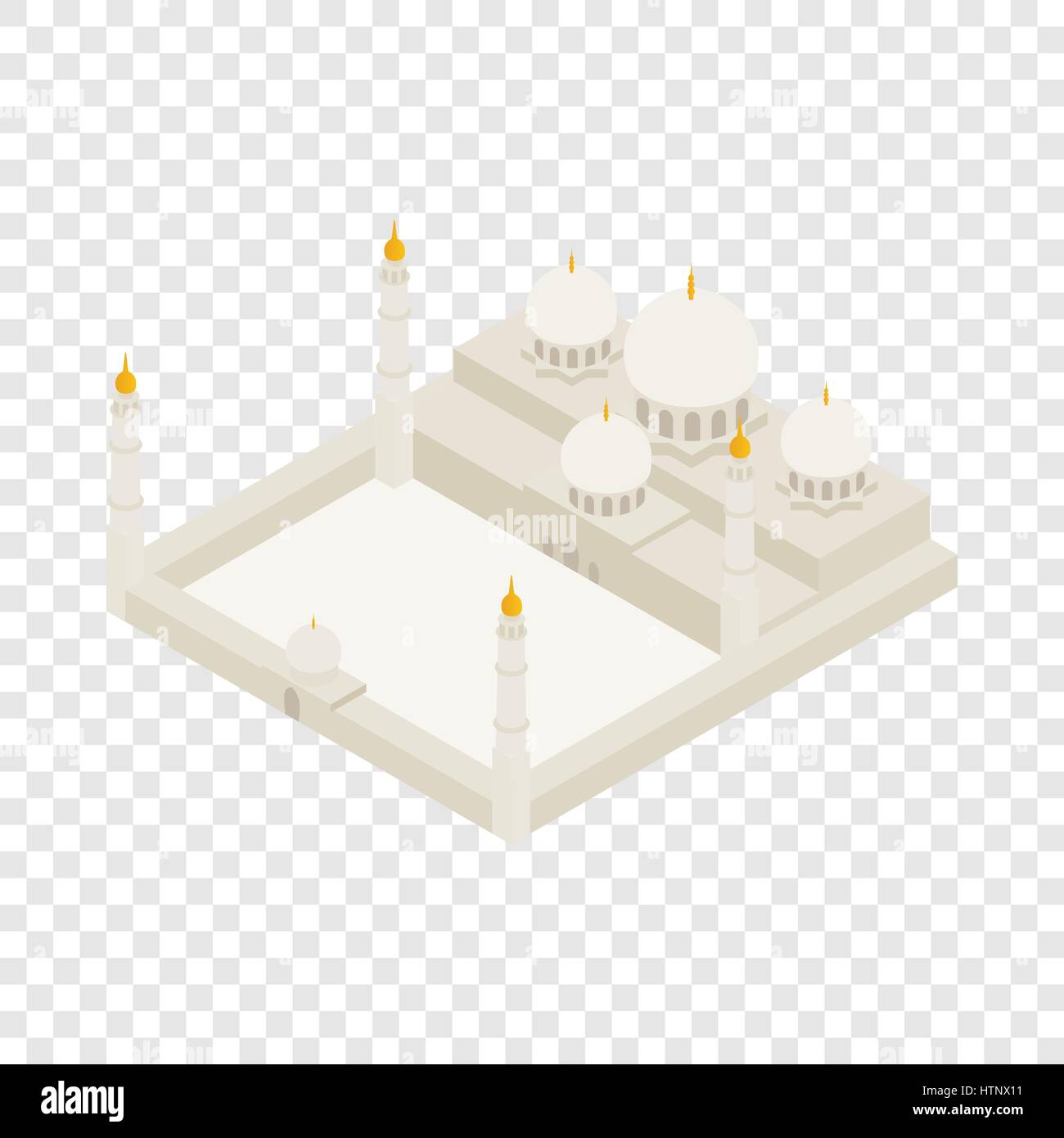 Mosque dome isometric 3d hi-res stock photography and images - Alamy